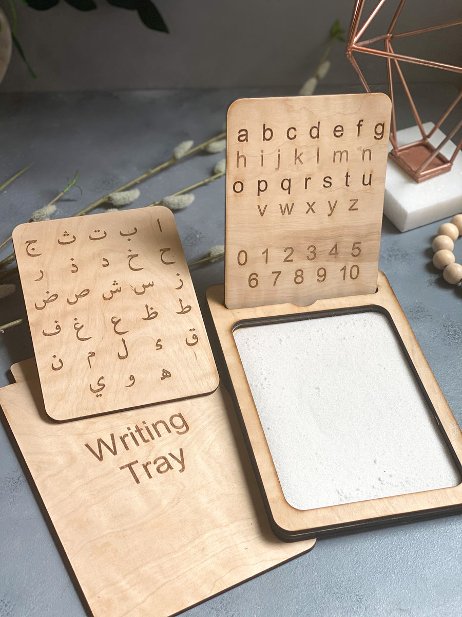 Kids Alif Baa sensory trace board – MehsKreations LLC