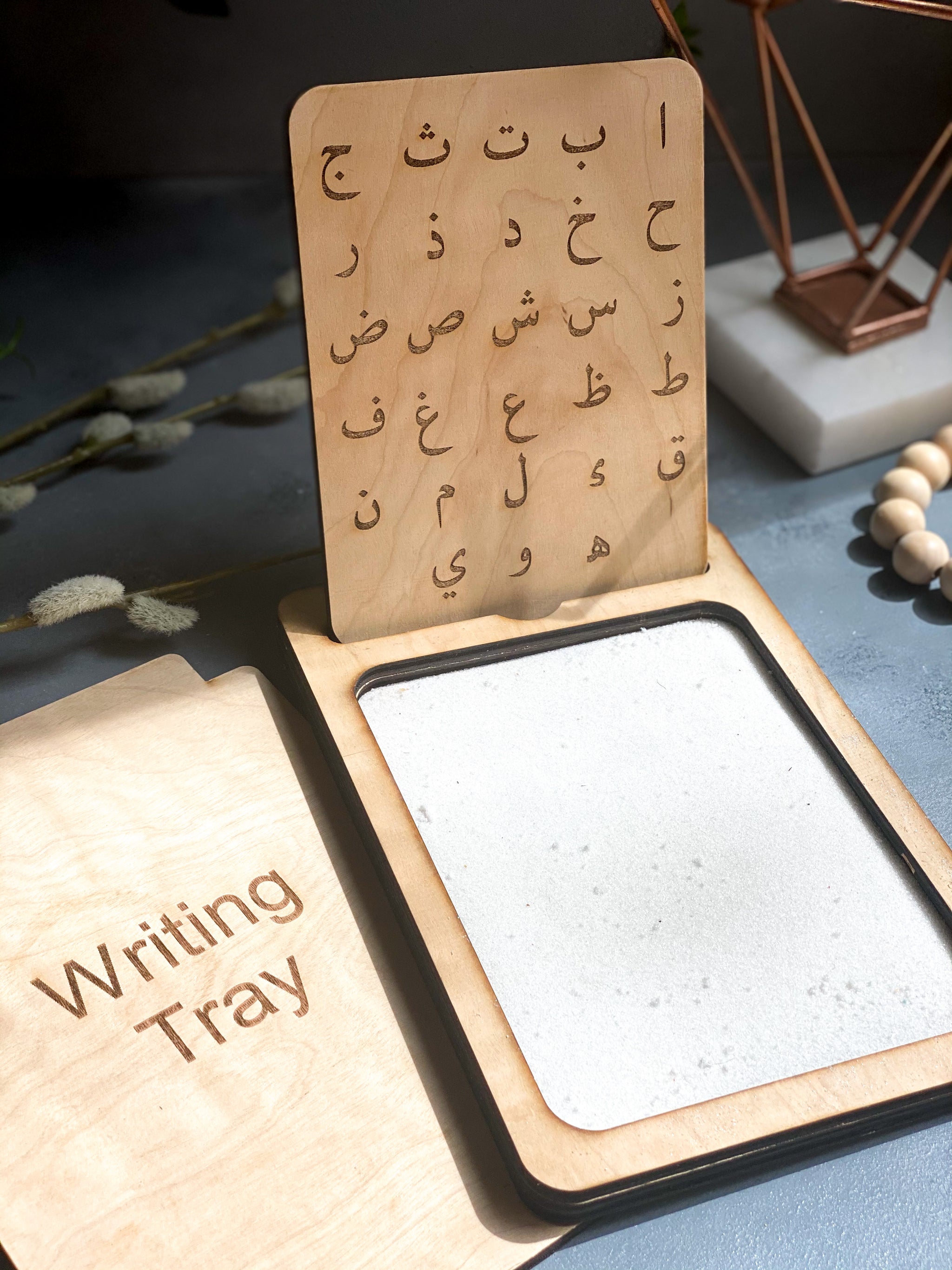 Kids Alif Baa sensory trace board – MehsKreations LLC